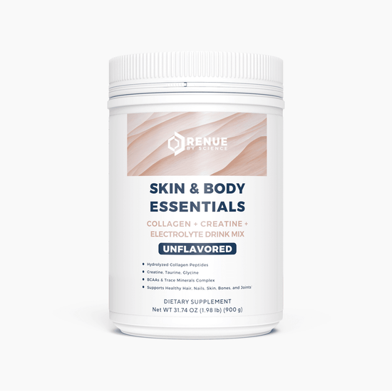 Skin & Body Essentials - Grass-Fed Collagen + Creatine + BCAAs + Elect ...