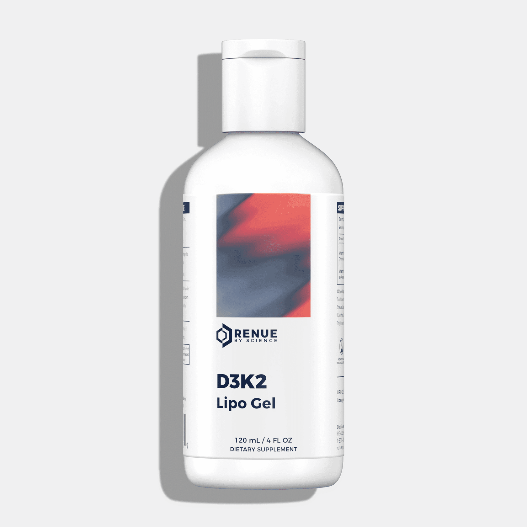 D3 & K2 (Liposomal Gel) 120 mL – Renue By Science