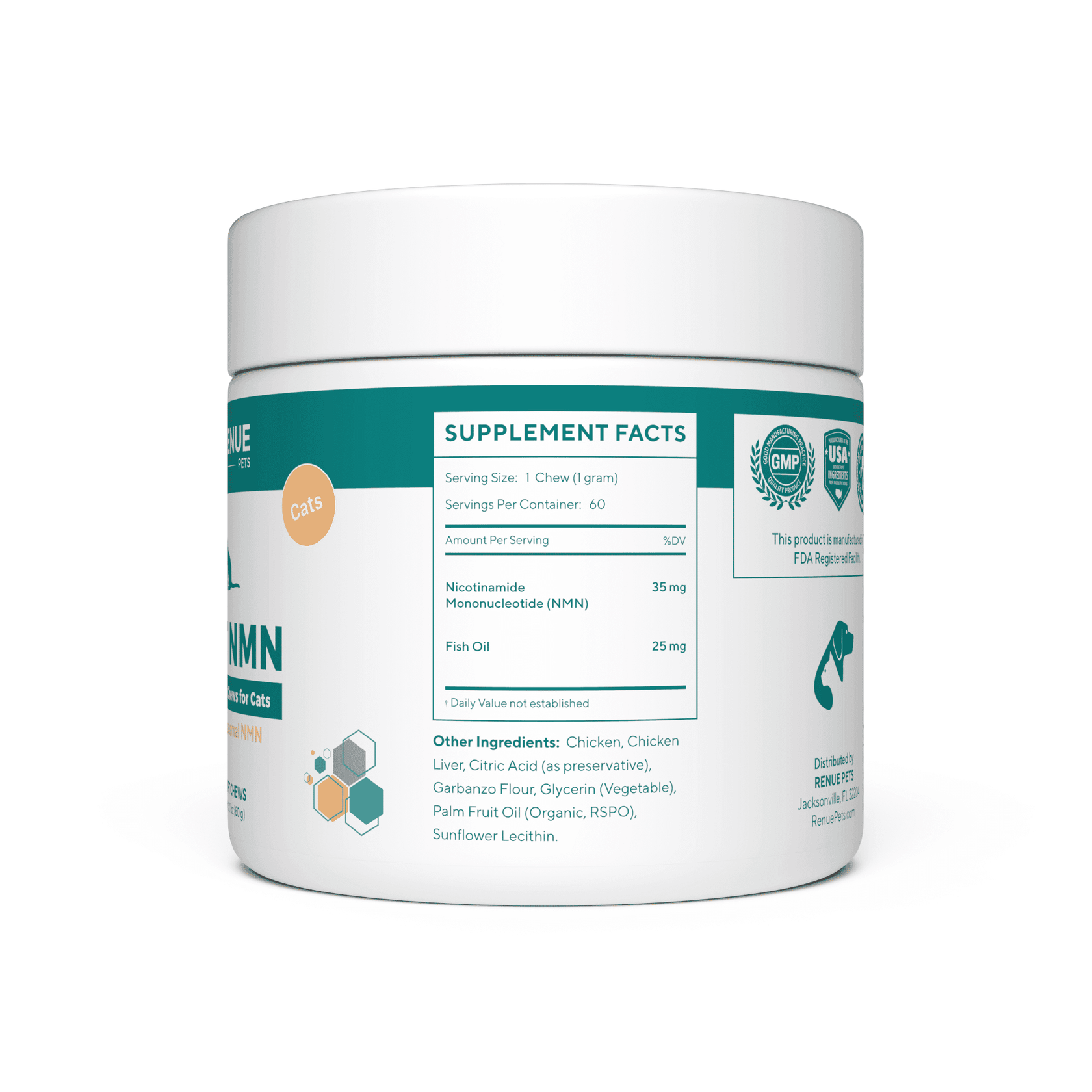 PET NMN Longevity Chews for Cats – Renue By Science