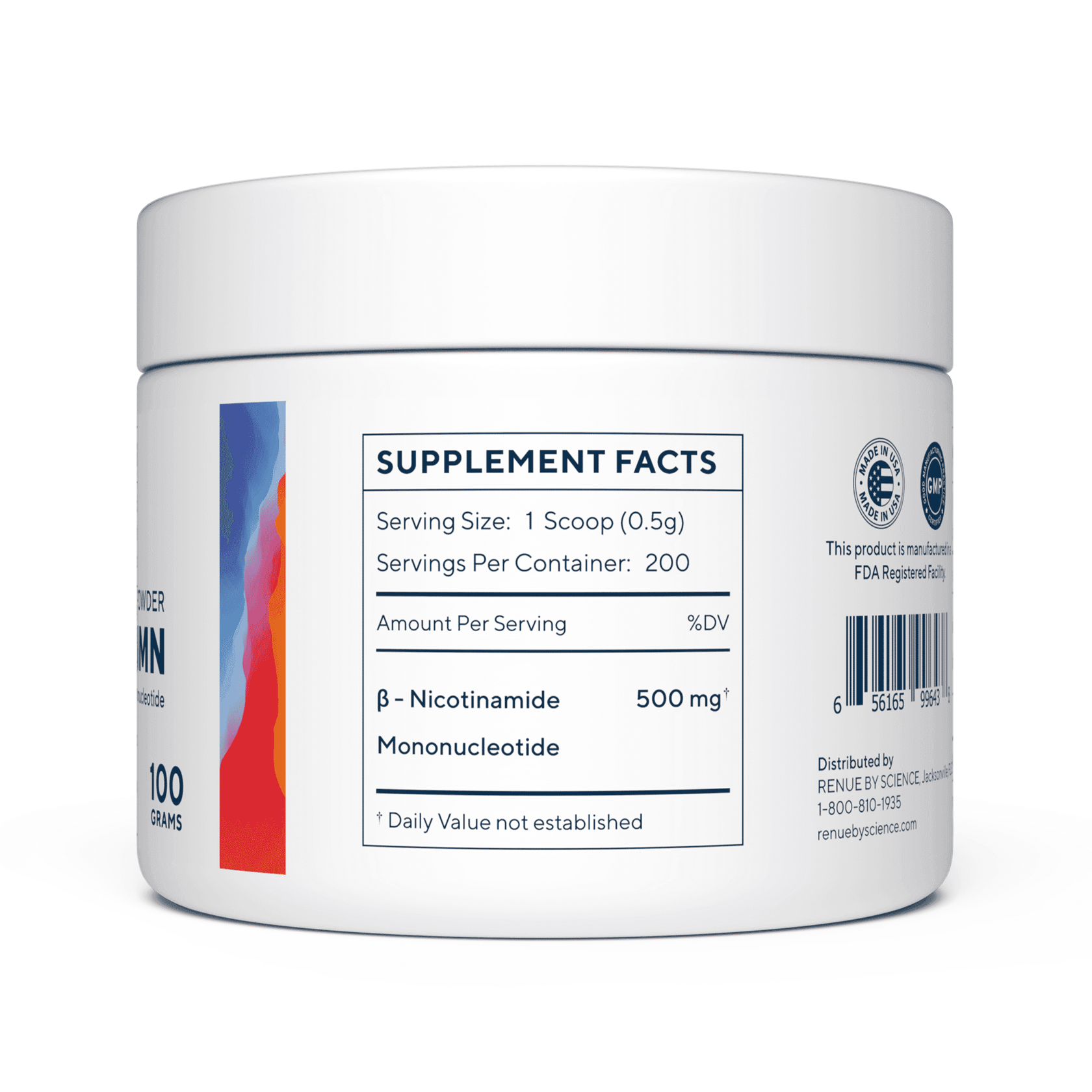 NMN (Nicotinamide Mononucleotide) Pure Powder – Renue By Science