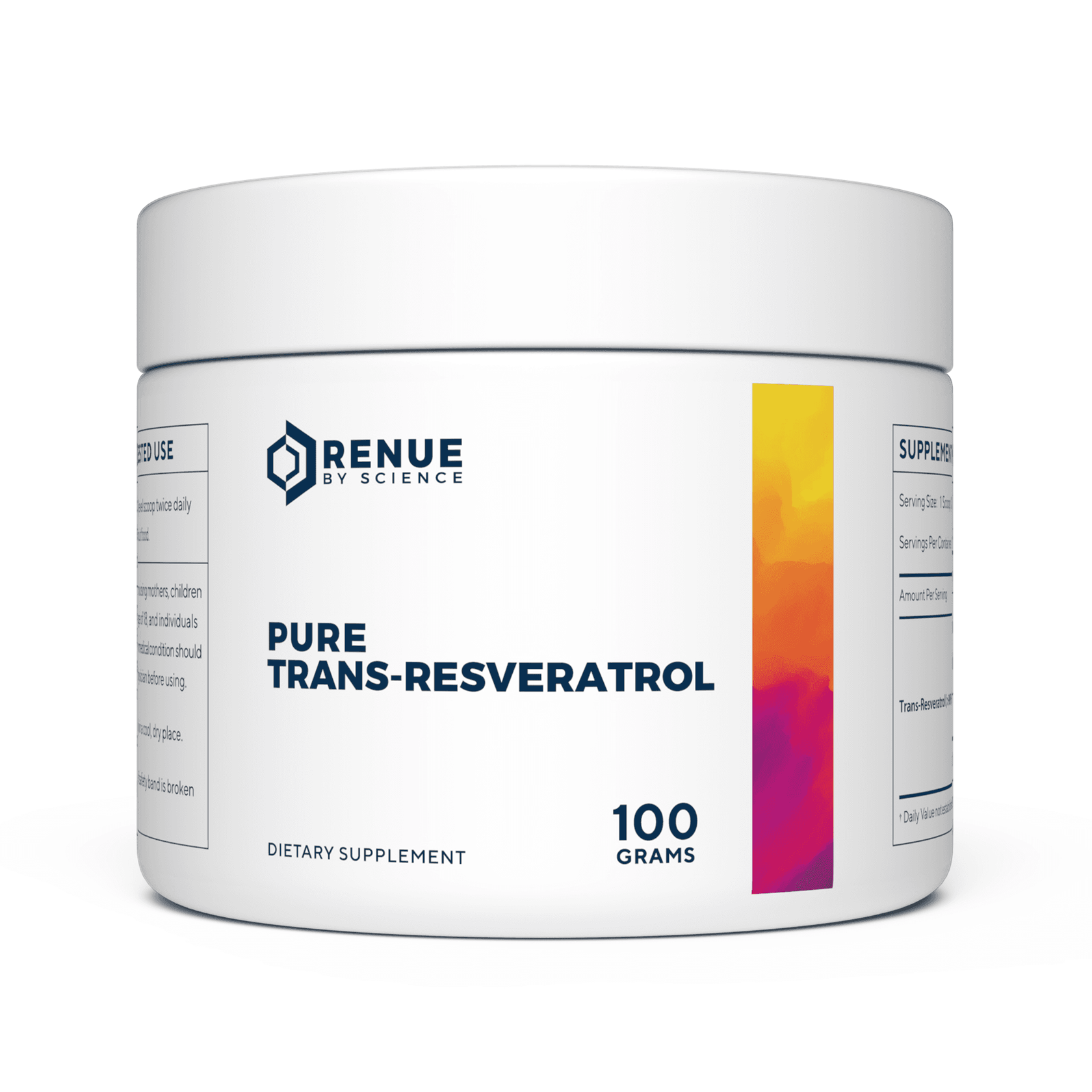 Trans-Resveratrol (Powder) 100 Grams – Renue By Science