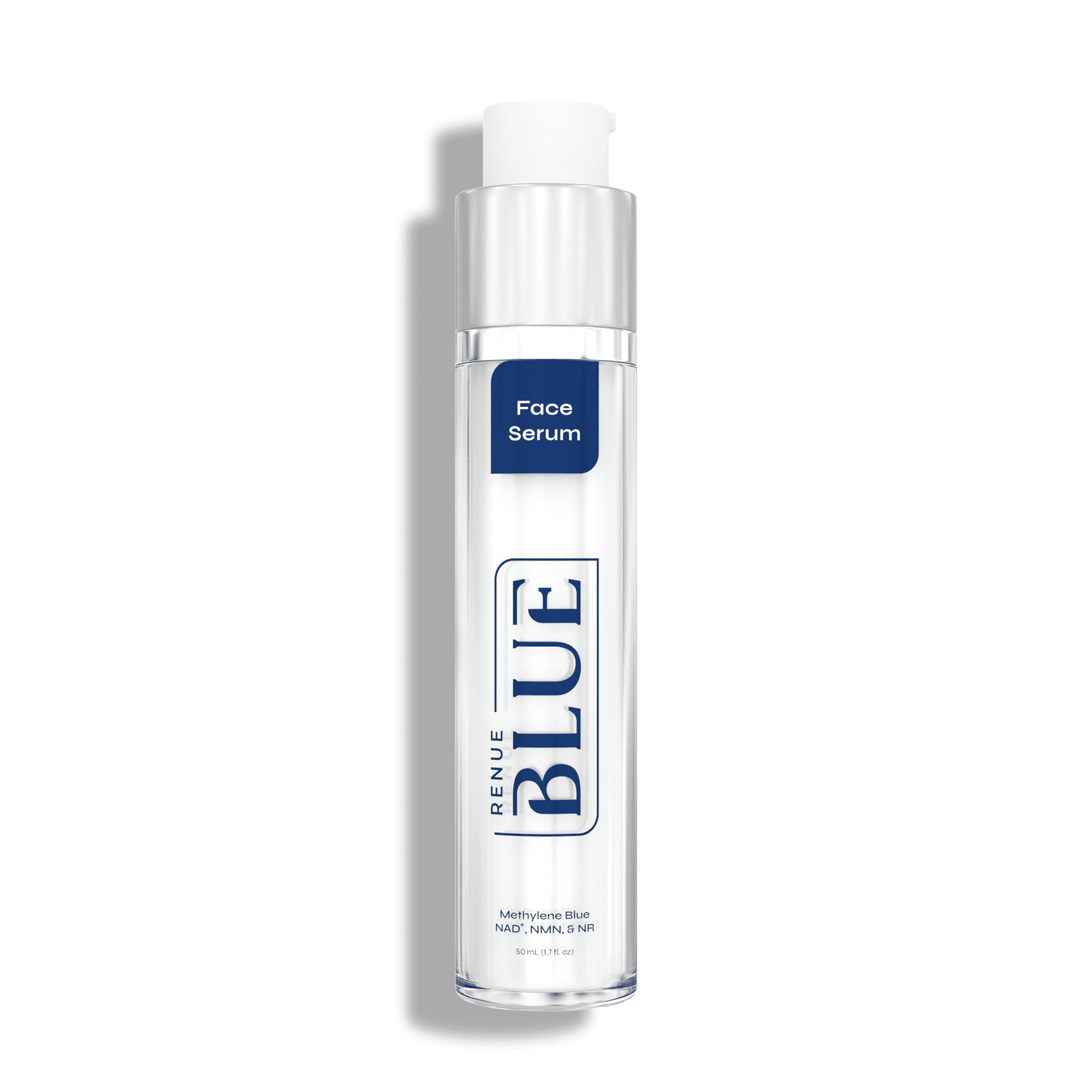 Renue Blue™ Face Serum with Methylene Blue, Glutathione, NAD⁺, NMN, NR ...