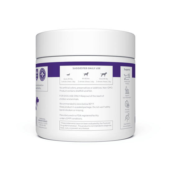 PET NMN Longevity Chews for Dogs – Renue By Science